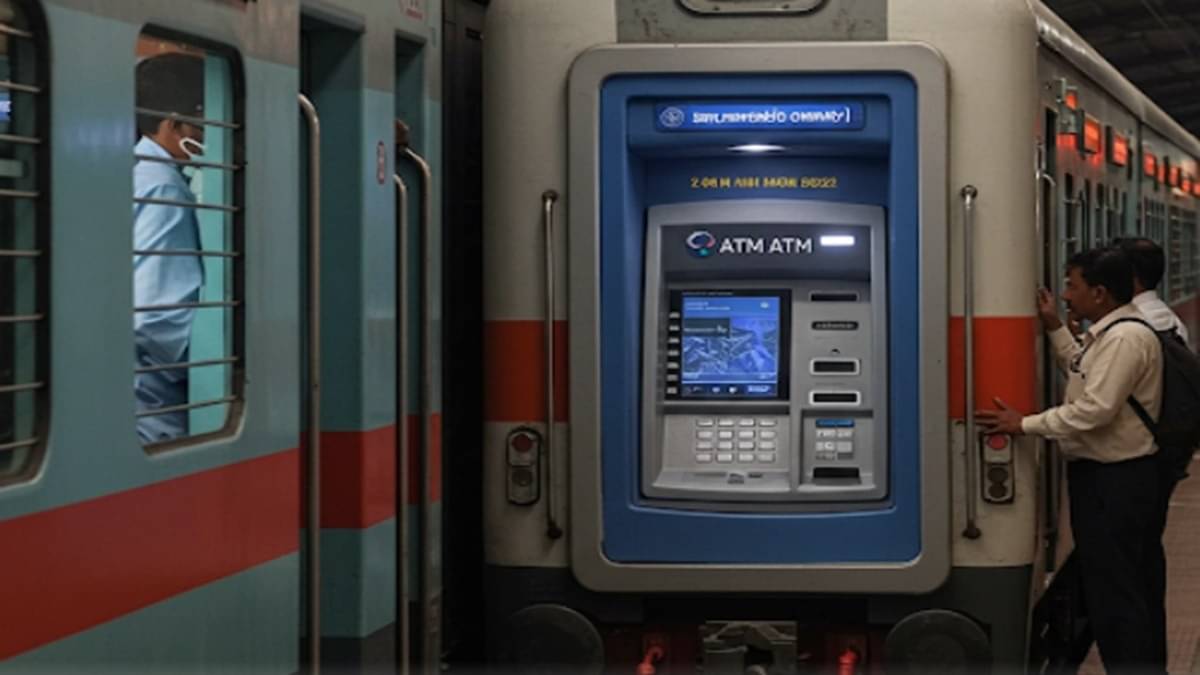 Swipe, Ride, Withdraw: India’s First Train ATM Installed on Mumbai ...