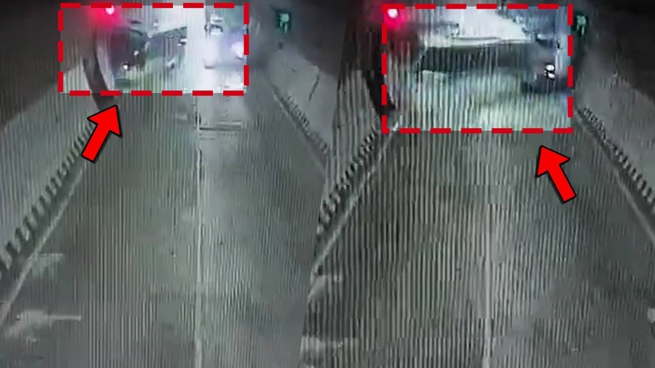 Caught On Cam: Overspeeding Bus Crashes Into Wall, Overturns, And Hits Other Vehicle Inside ...