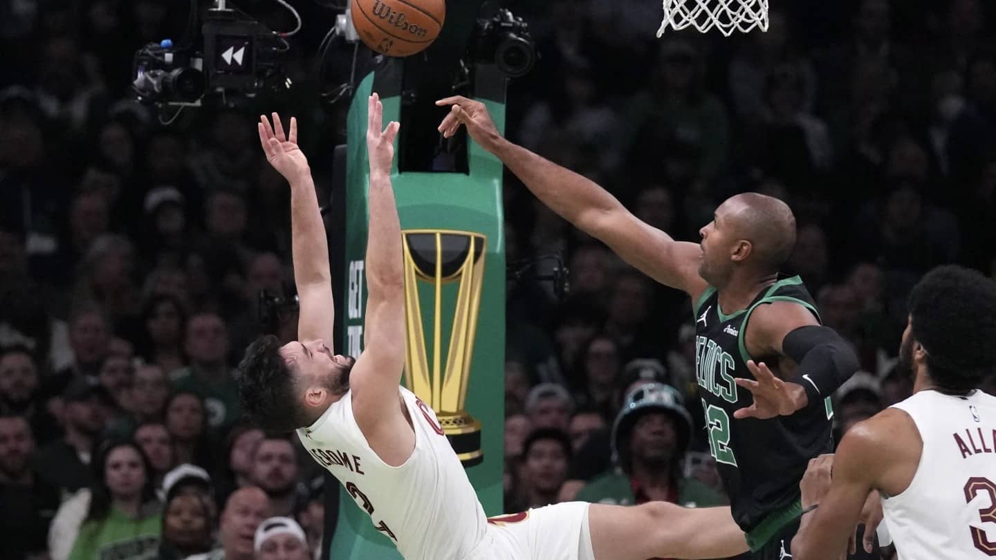 NBA champion Celtics take Round 1 and end Cavaliers' perfect season ...