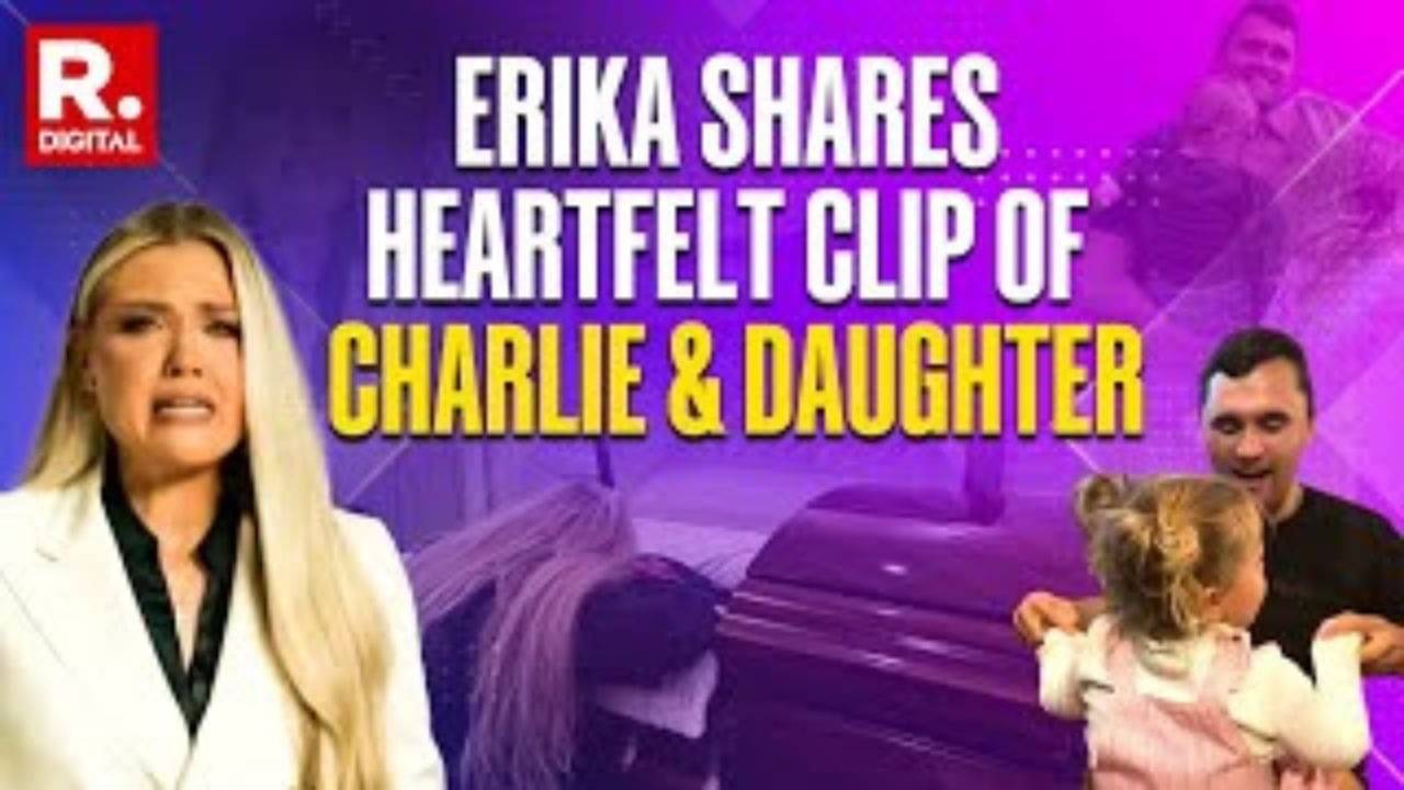 Charlie Kirk’s Wife Erika Shares Emotional Video of Charlie With Their Daughter | Republic World