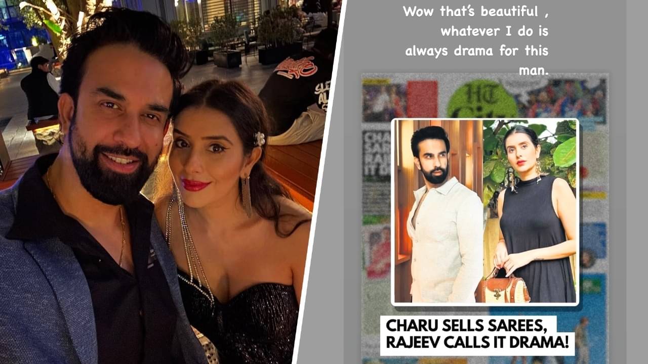 Charu Asopa Hits Back At Ex-husband Rajeev Sen For Calling Her Financial Struggles Fake, Says ...