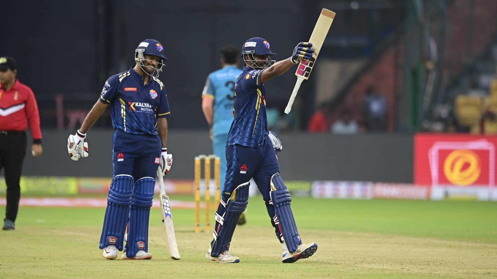 Chethan LR and Mayank Agarwal guide Bengaluru Blasters to a commanding ...