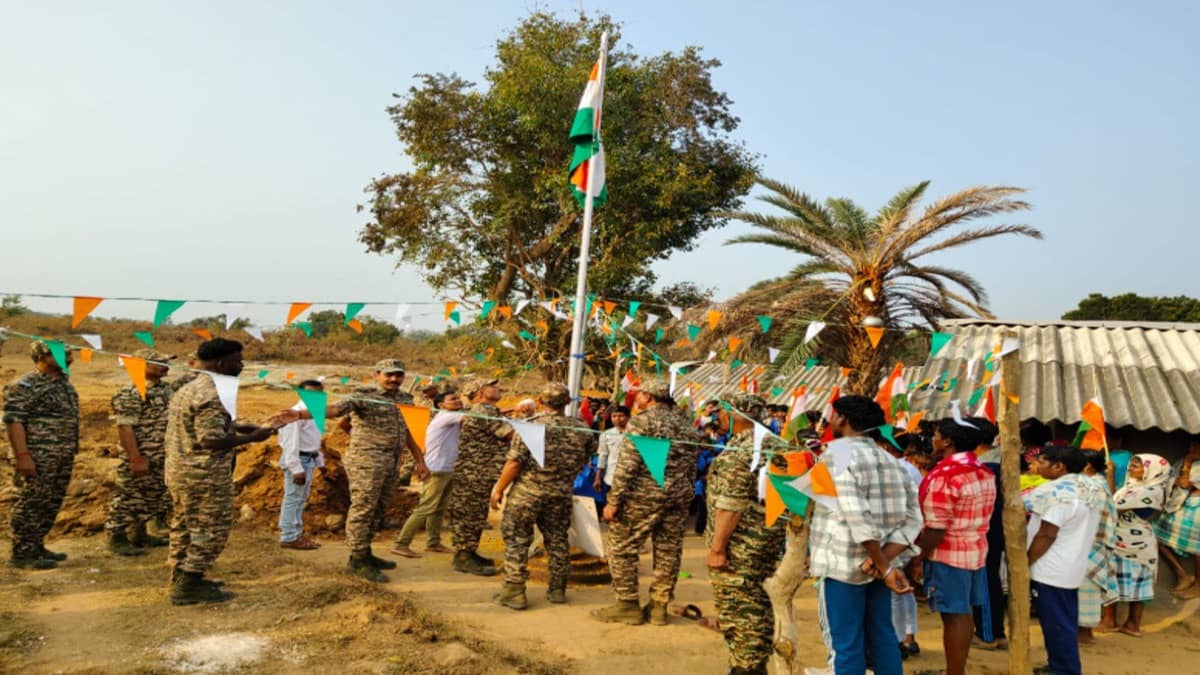 Chhattisgarh: Tricolour Unfurls for First Time in 47 Villages of Ex ...