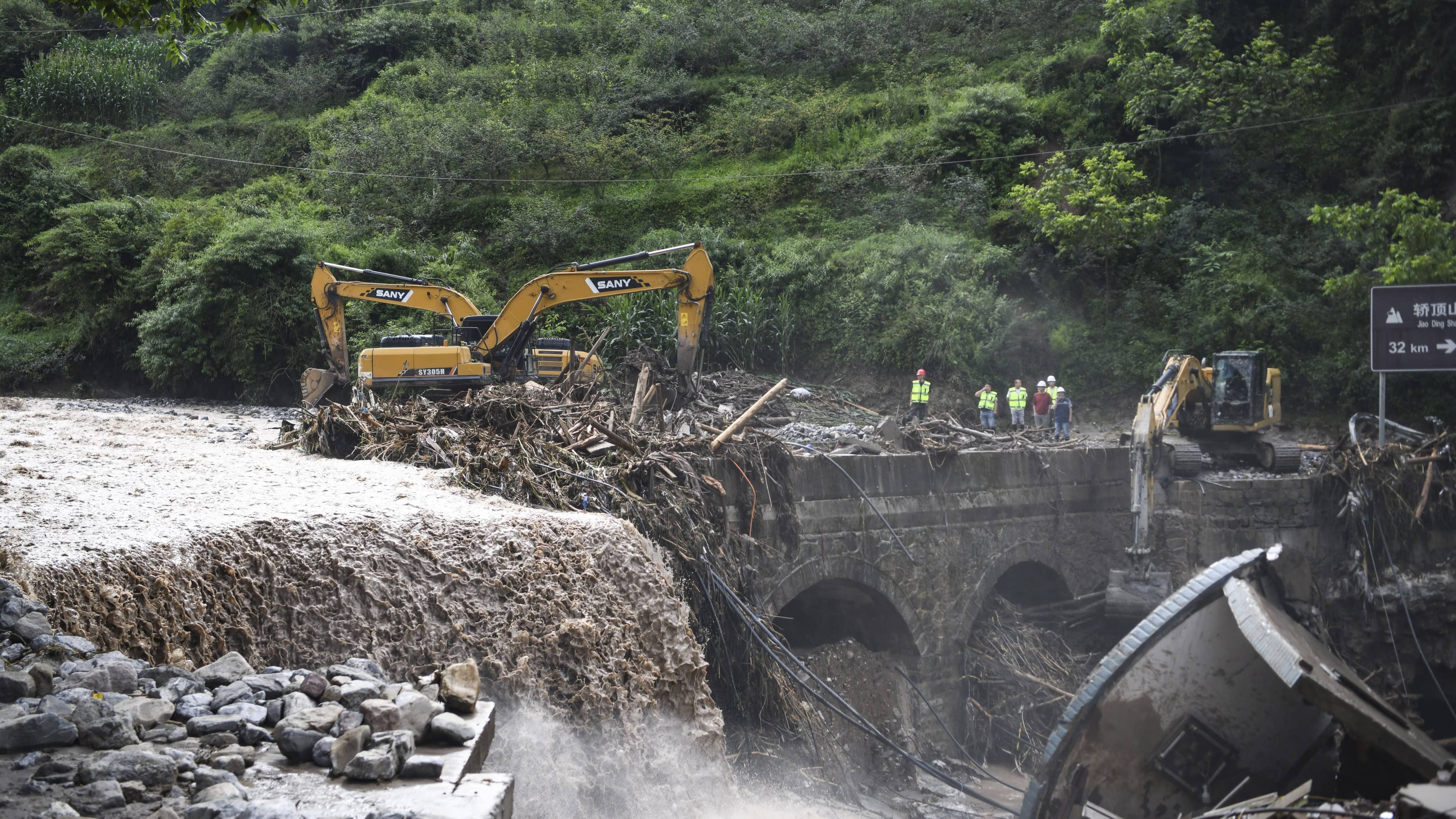 11 Killed, Dozens Missing After Highway Bridge Collapses in China Amid Flooding, Heavy Storms ...