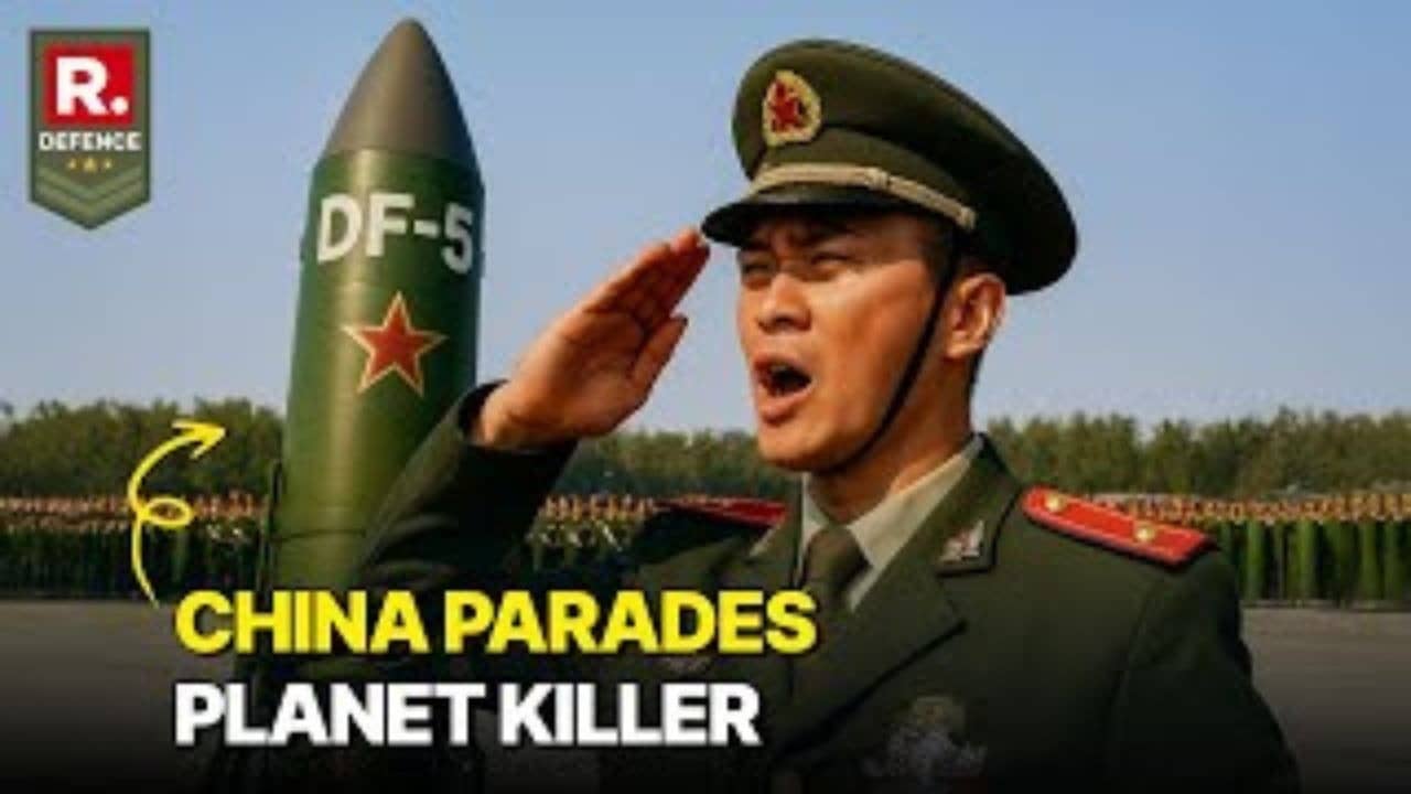 Video: China Displays DF-5 Missile Trump Hopes Is Never Launched ...