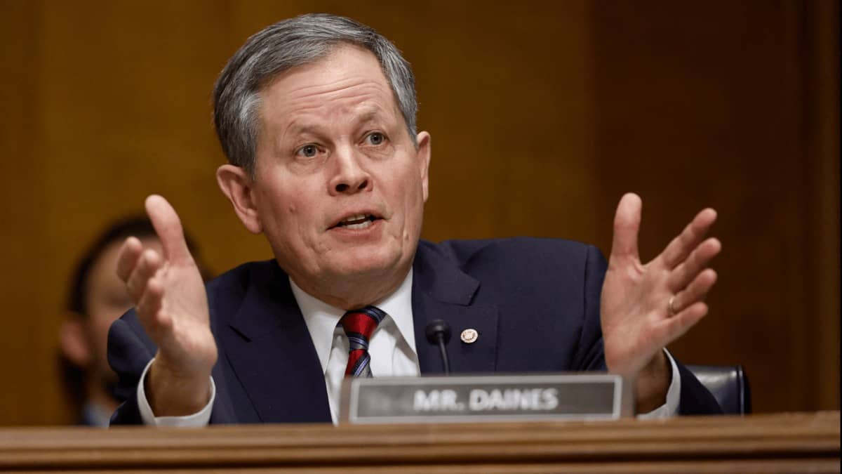 China Welcomes US Senator Steve Daines' Visit Amid Tariff War With ...