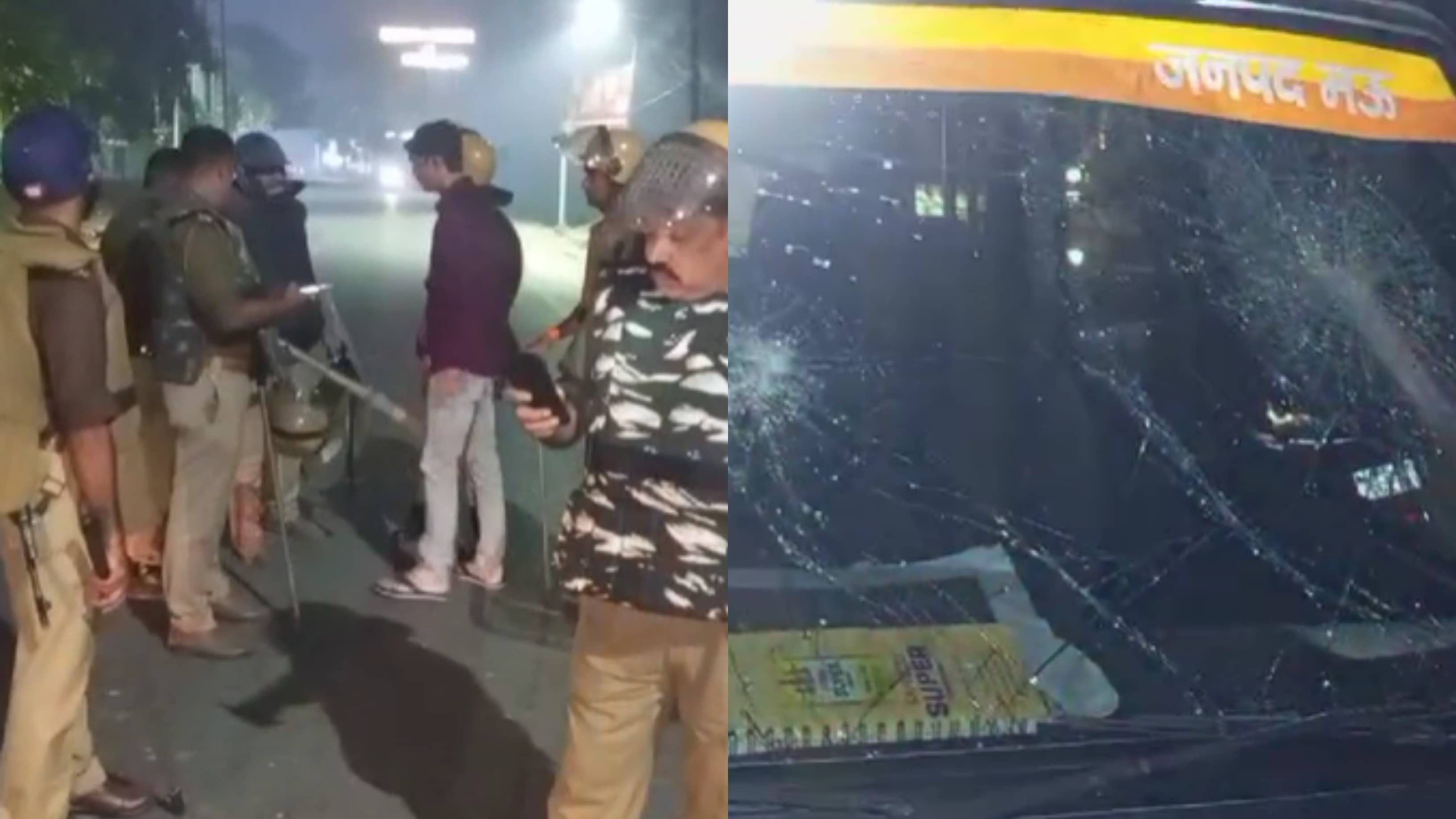 Heavy Stone Pelting In Mau After Clash Between 2 Groups Over Vehicle ...