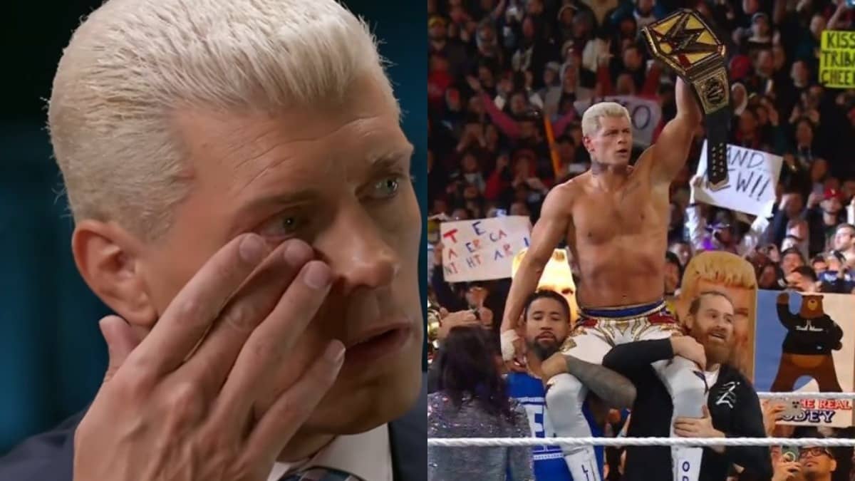 'Very Treasured': Cody Rhodes Tears Up As He Talks About His ...
