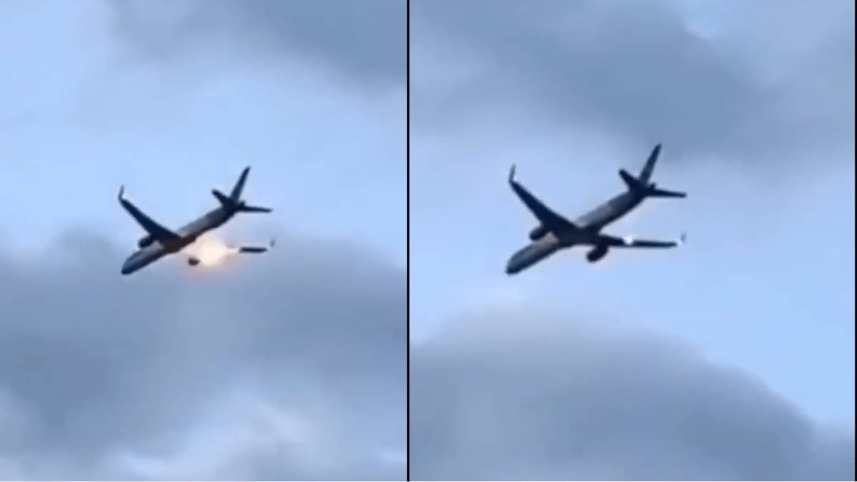 Mid-Sky Horror: Condor Boeing 757 With 273 Passengers Erupts in Flames ...