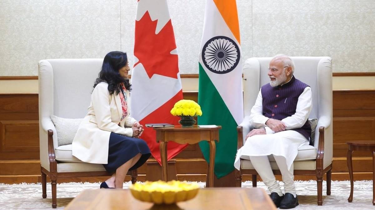 ‘Constructive Partnership’: Canadian FM Charts a Bold India-Canada Future As She Meets PM Modi ...