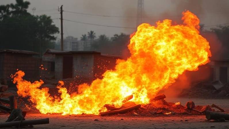 Cylinder Blast Triggers Massive Firecracker Explosion In South 24 Parganas: 4 Children Among 7 ...