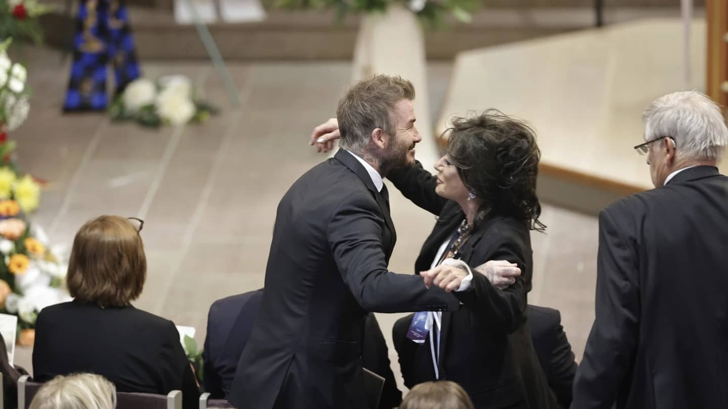 David Beckham Amongst Top People Who Attended Legendary Manager Sven ...