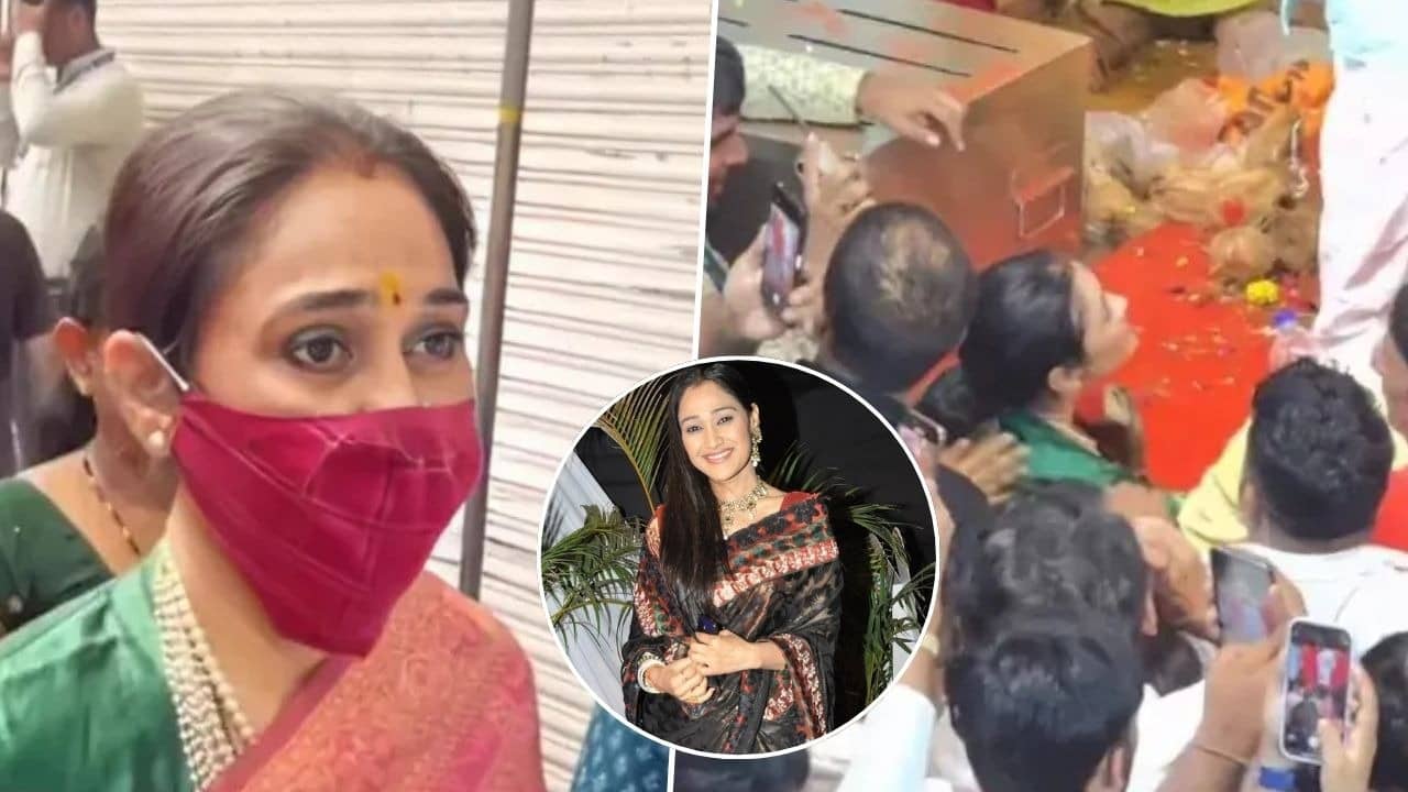 'Dayaben' Disha Vakani Visits Lalbaugcha Raja, Taarak Mehta Ka Ooltah ...