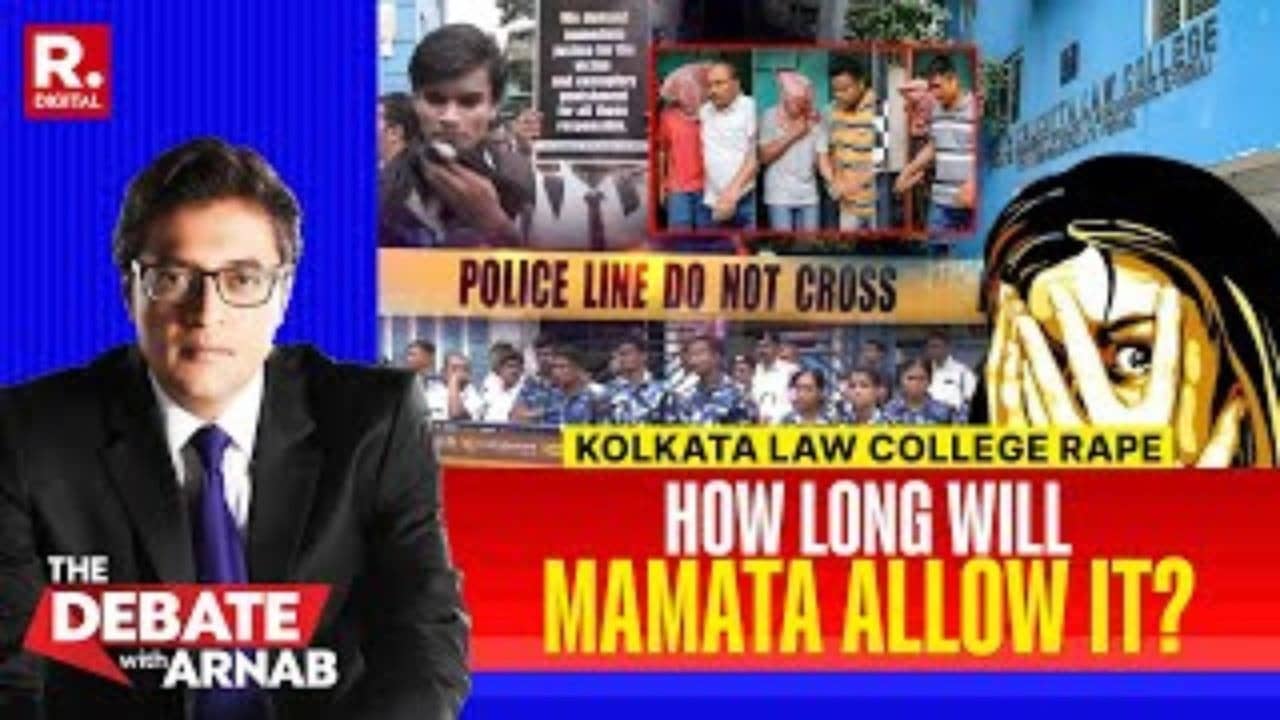 Debate With Arnab: RG Kar Rerun in Kolkata, But Why Is Mamata Banerjee Silent? | Republic World