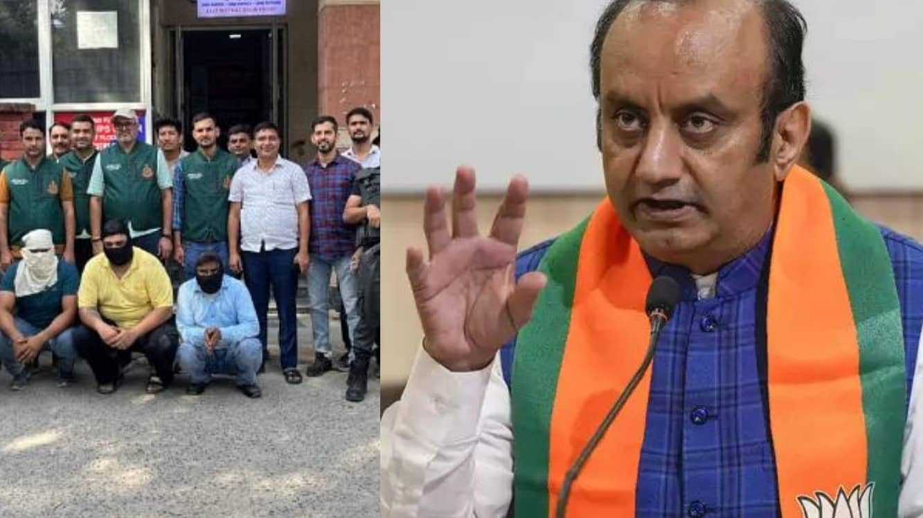 BJP Slams Congress Over Rs 5000 Crore Drug Haul Mastermind's Links with ...