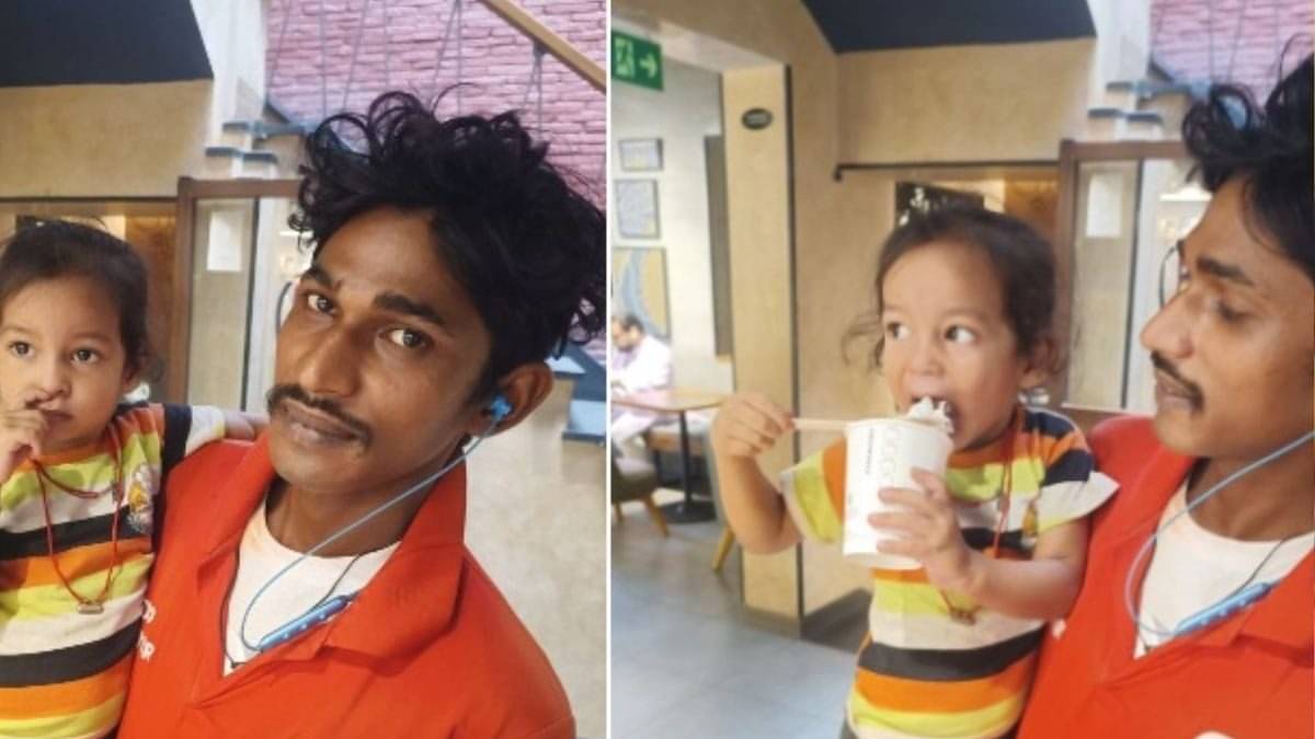 Zomato Delivery Agent and Daughter Touch the Hearts of Starbucks ...