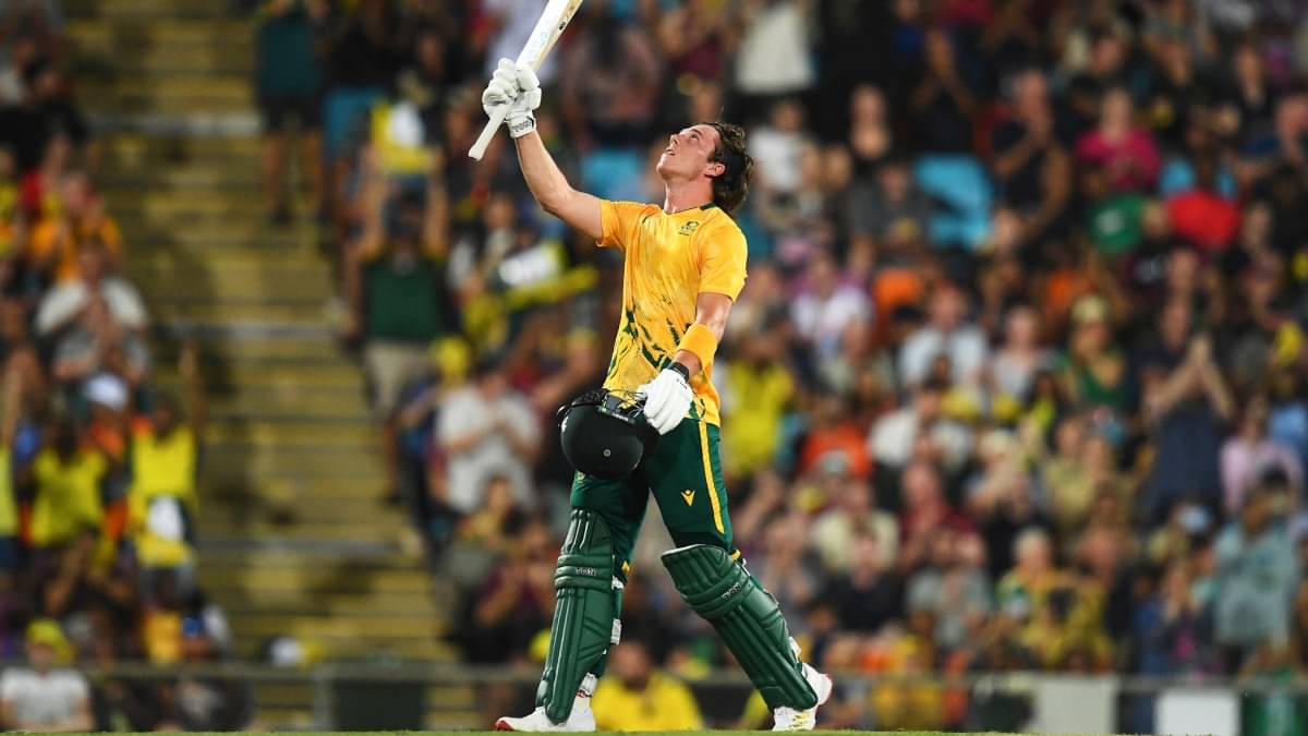 AUS vs SA 3rd T20I: Dewald Brevis Lights Up Cairns With Three ...