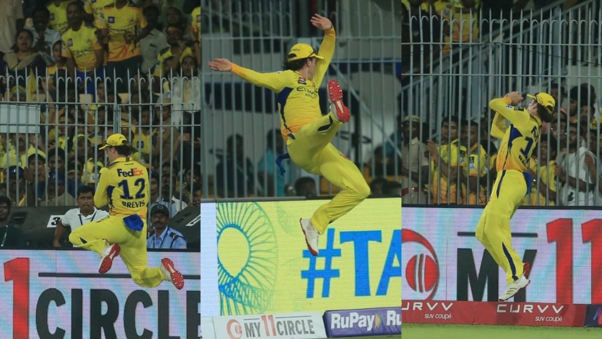 Shashank Singh Falls Prey To Dewald Brevis' Picturesque Catch During Chennai Super Kings vs ...