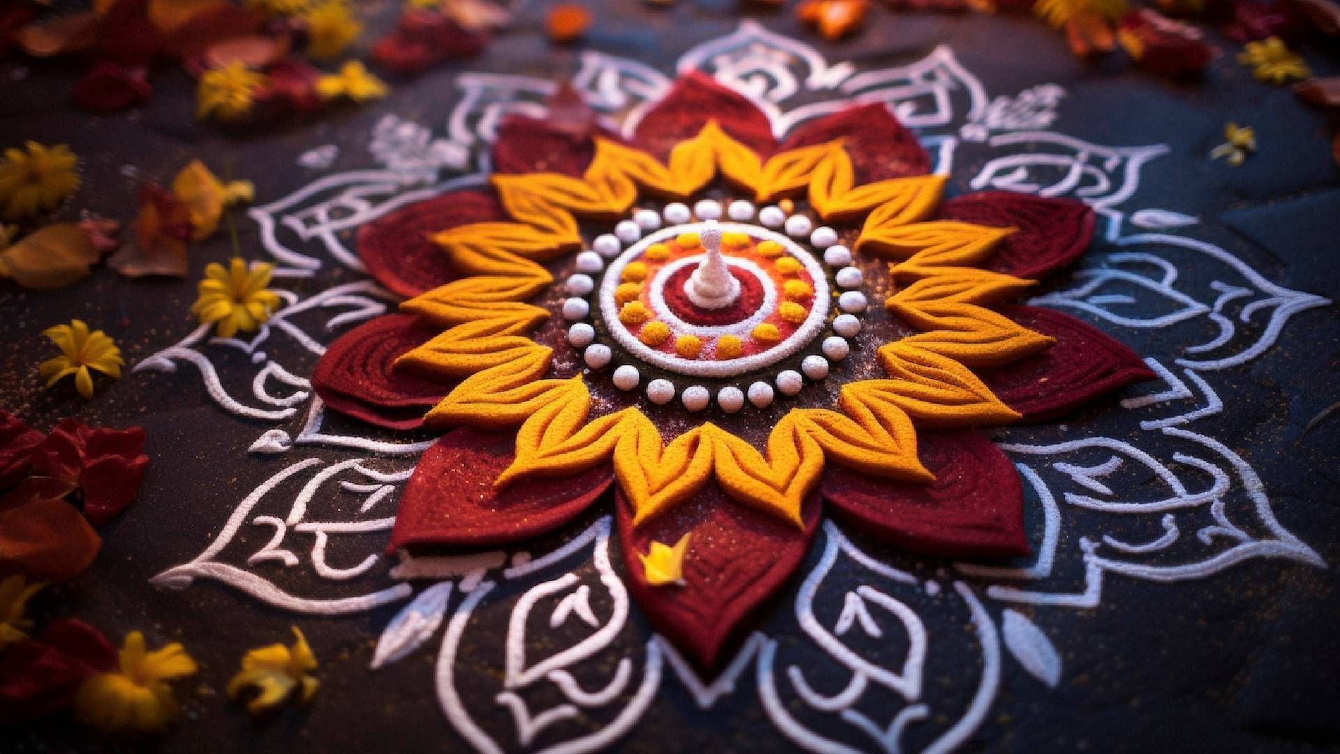 Dhanteras Rangoli Design 2024: धनतेरस पर बनाएं सिंपल रंगोली डिजाइन ...