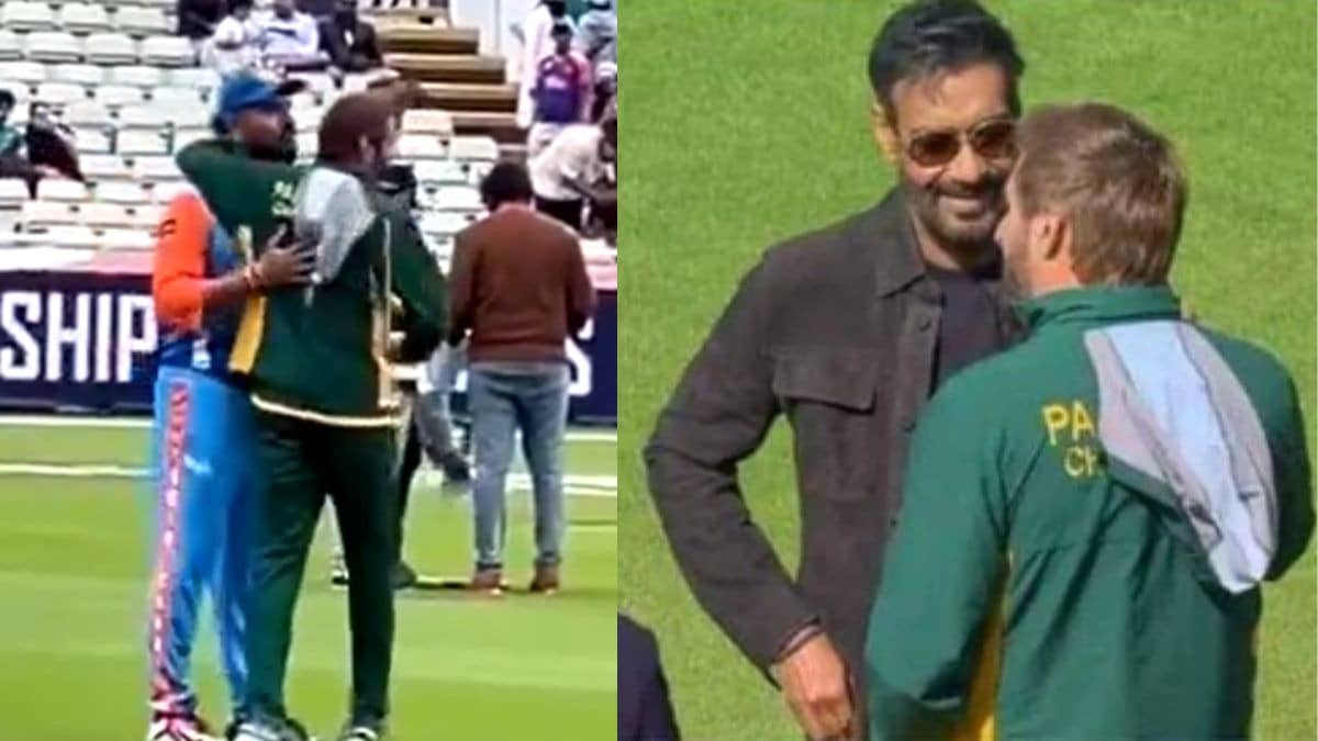 भारत के 'दुश्मन' शाहिद अफरीदी को युवराज-अजय देवगन ने लगाया गले? वायरल ...