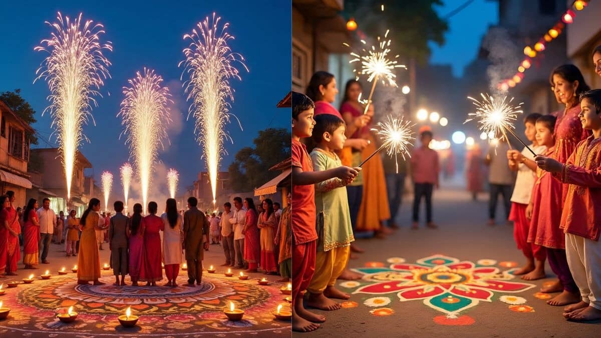 Diwali 2025: क्या होते हैं ग्रीन पटाखे? जानें आम पटाखों से कैसे होते हैं अलग, जलाने से नहीं ...