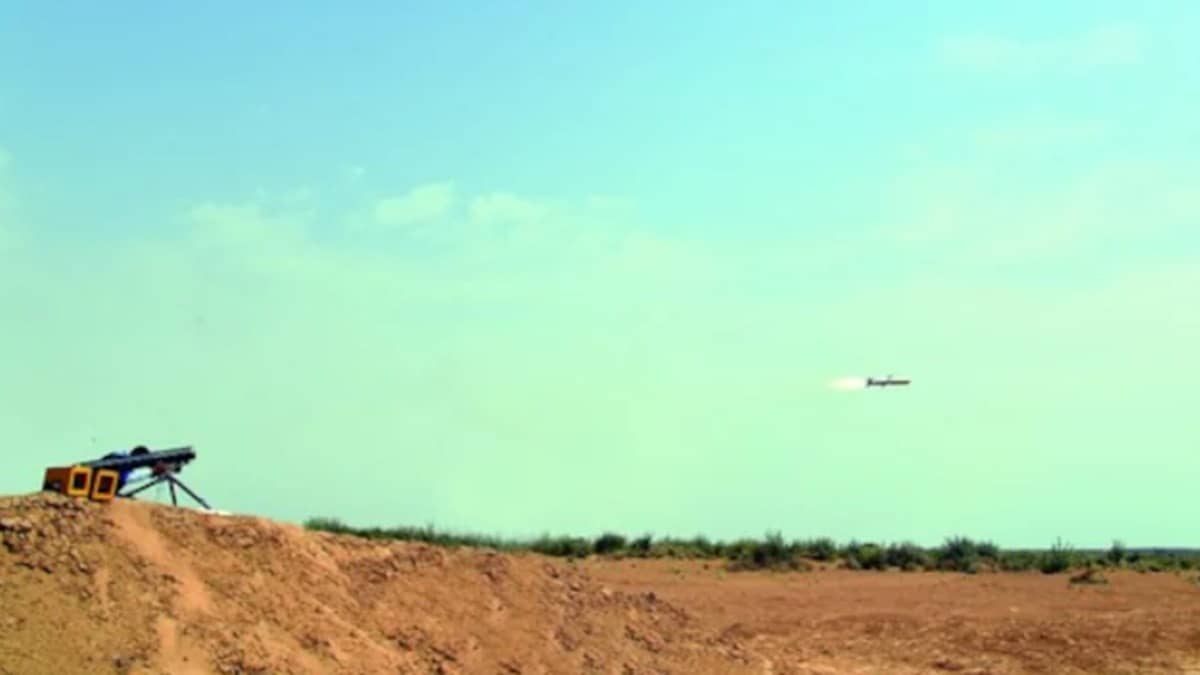 WATCH: DRDO, Army Successfully Test New Portable Anti-Tank Missile ...