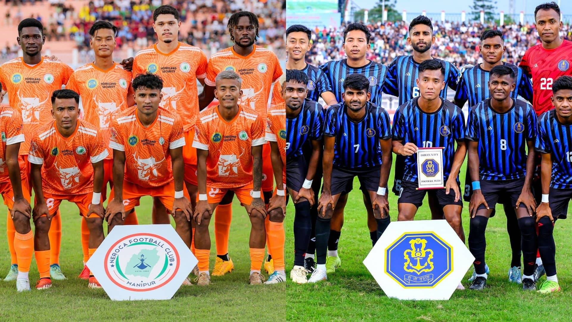 NEROCA FC vs Indian Navy FT Highlights, Durand Cup 2025 Group F ...