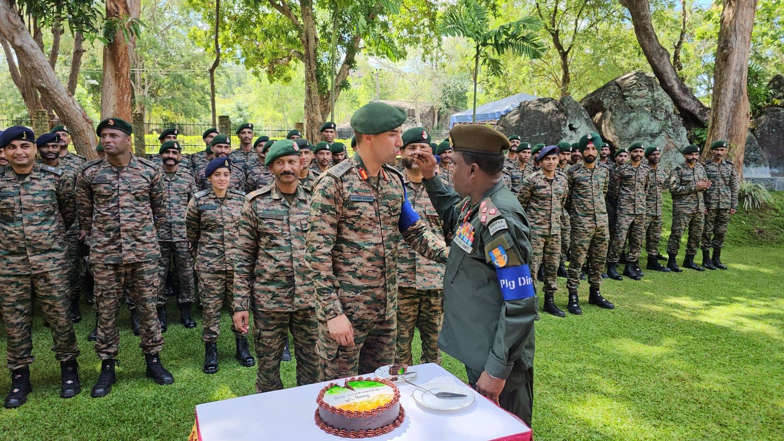 Indian Army Contingent Celebrates Independence Day with 'Har Ghar ...