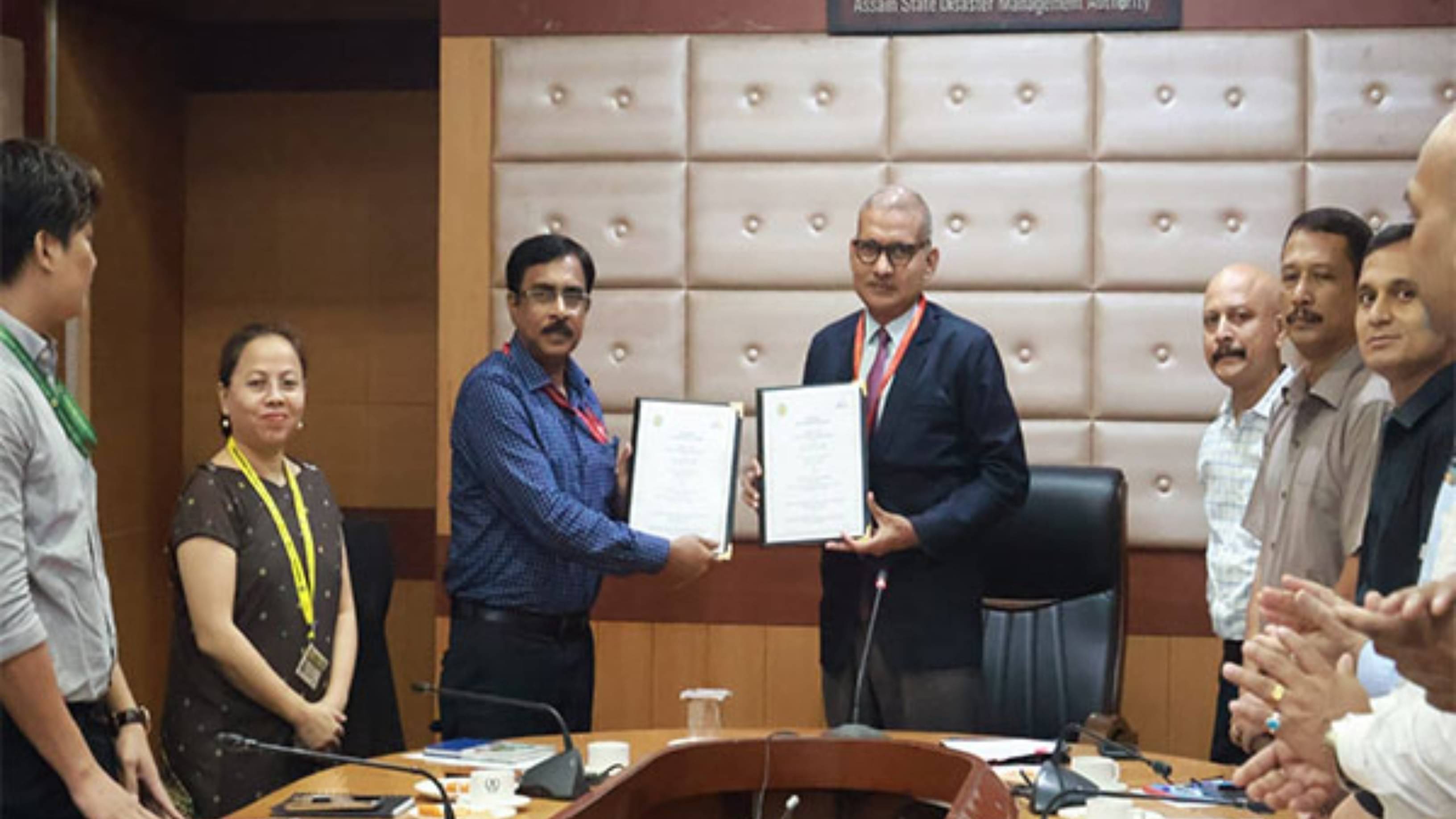 ASDMA Signs MoU with GSI for Experimental Early Warning System for Landslides in Assam ...