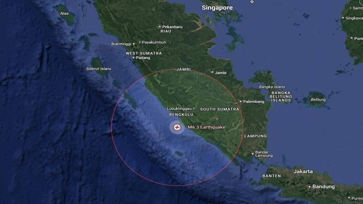 Earthquake Rocks Indonesia As Magnitude 6.3 Tremor Strikes Near ...