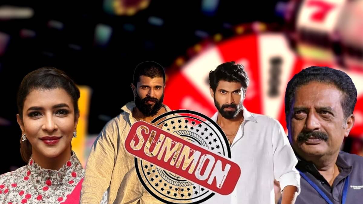 ED Summons Rana Daggubati, Prakash Raj, Vijay Deverakonda And Lakshmi Manchu In Illegal Betting ...