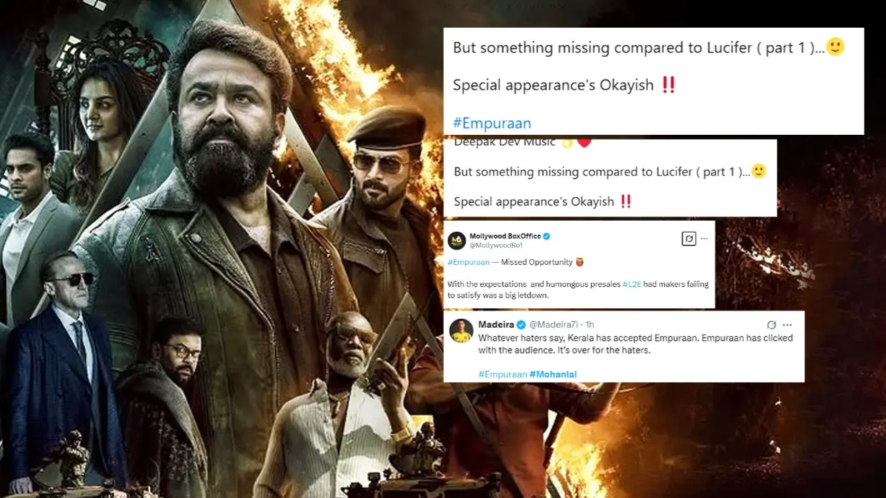 L2 Empuraan X Review: Mohanlal Starrer Is A 'Big Letdown' As It Fails To Impress Fans, Netizens ...