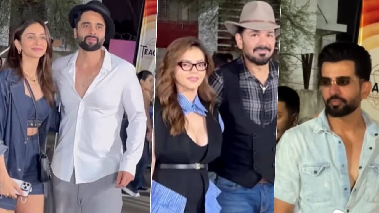 Enrique Iglesias Mumbai Concert Day 1: Rakul Preet Singh, Jackky Bhagnani, Rubina Dilaik, Jay ...