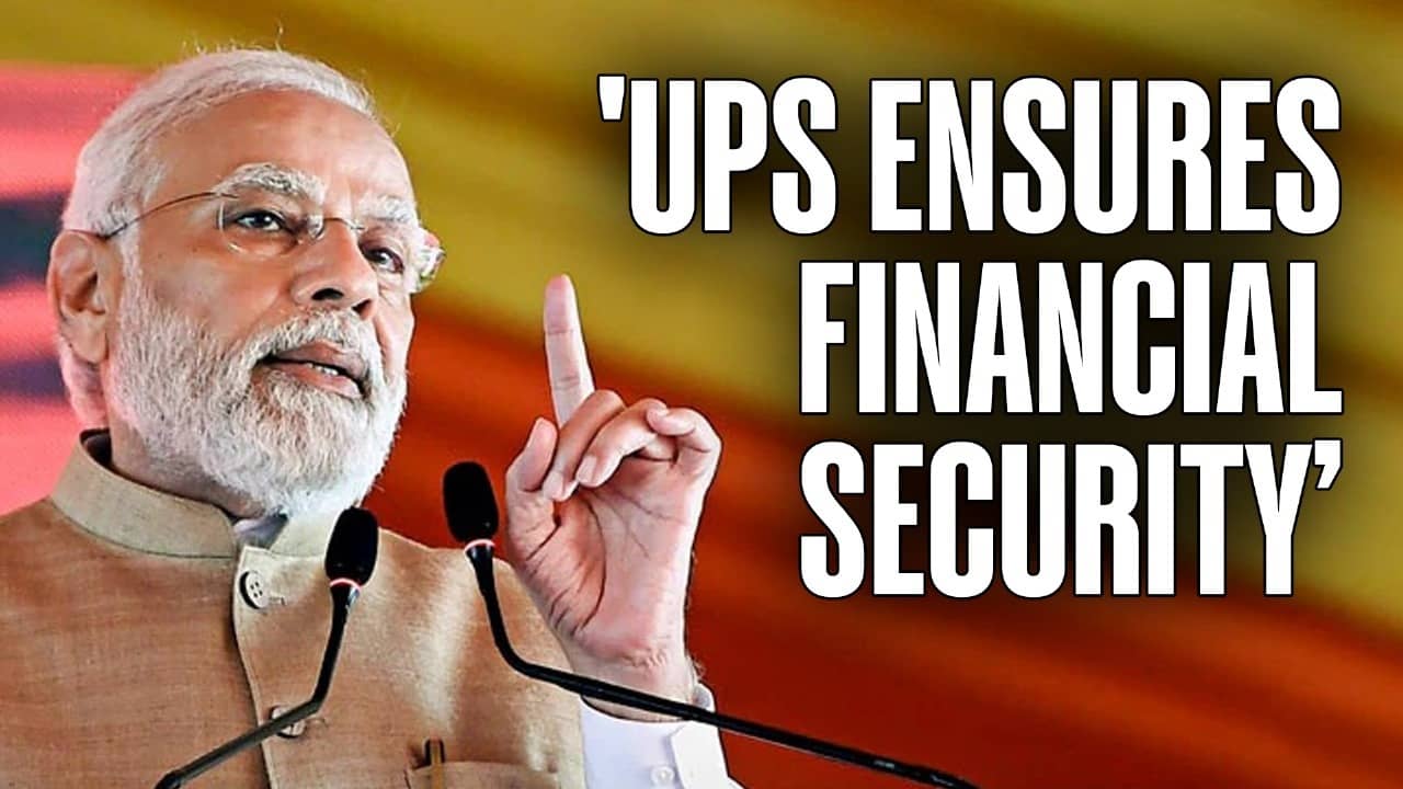 ‘Ensures Financial Security’: PM Modi On Unified Pension Scheme For ...