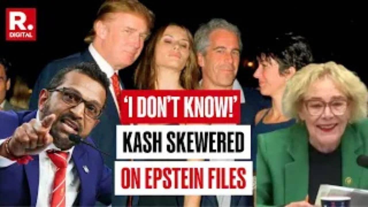 How Often Did Trump’s Name Appear in Epstein Files? ‘I Don’t Know ...