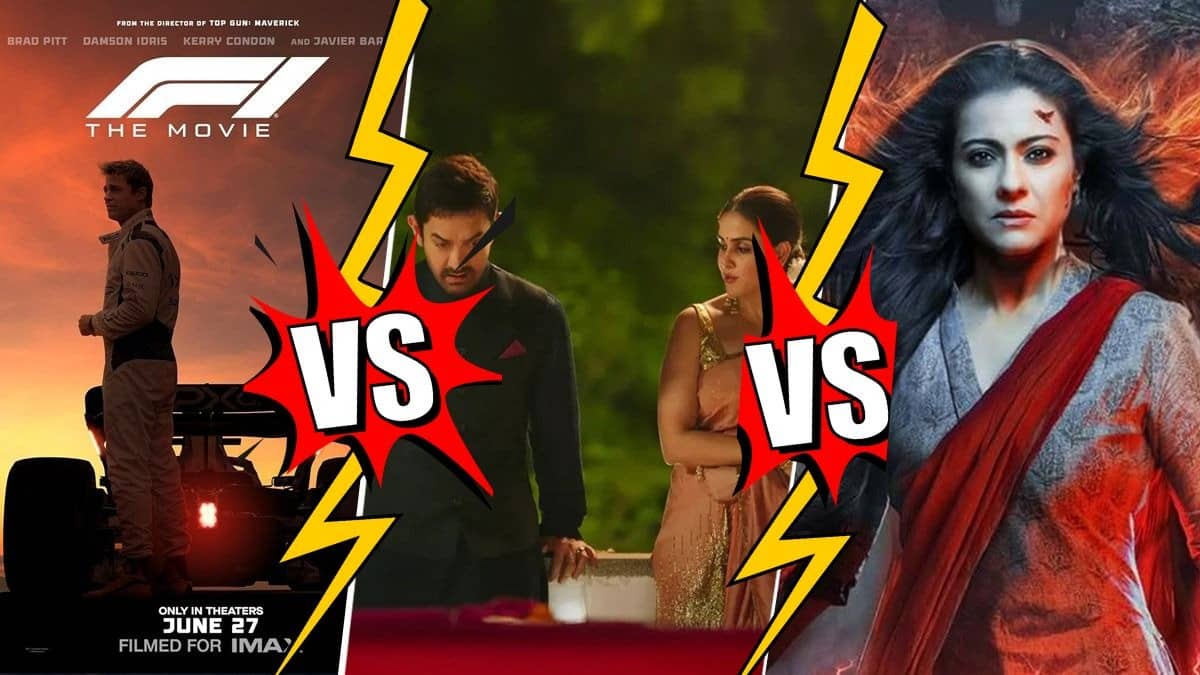 F1 Vs Sitaare Zameen Par Vs Maa Box Office Collection: Brad Pitt, Aamir ...