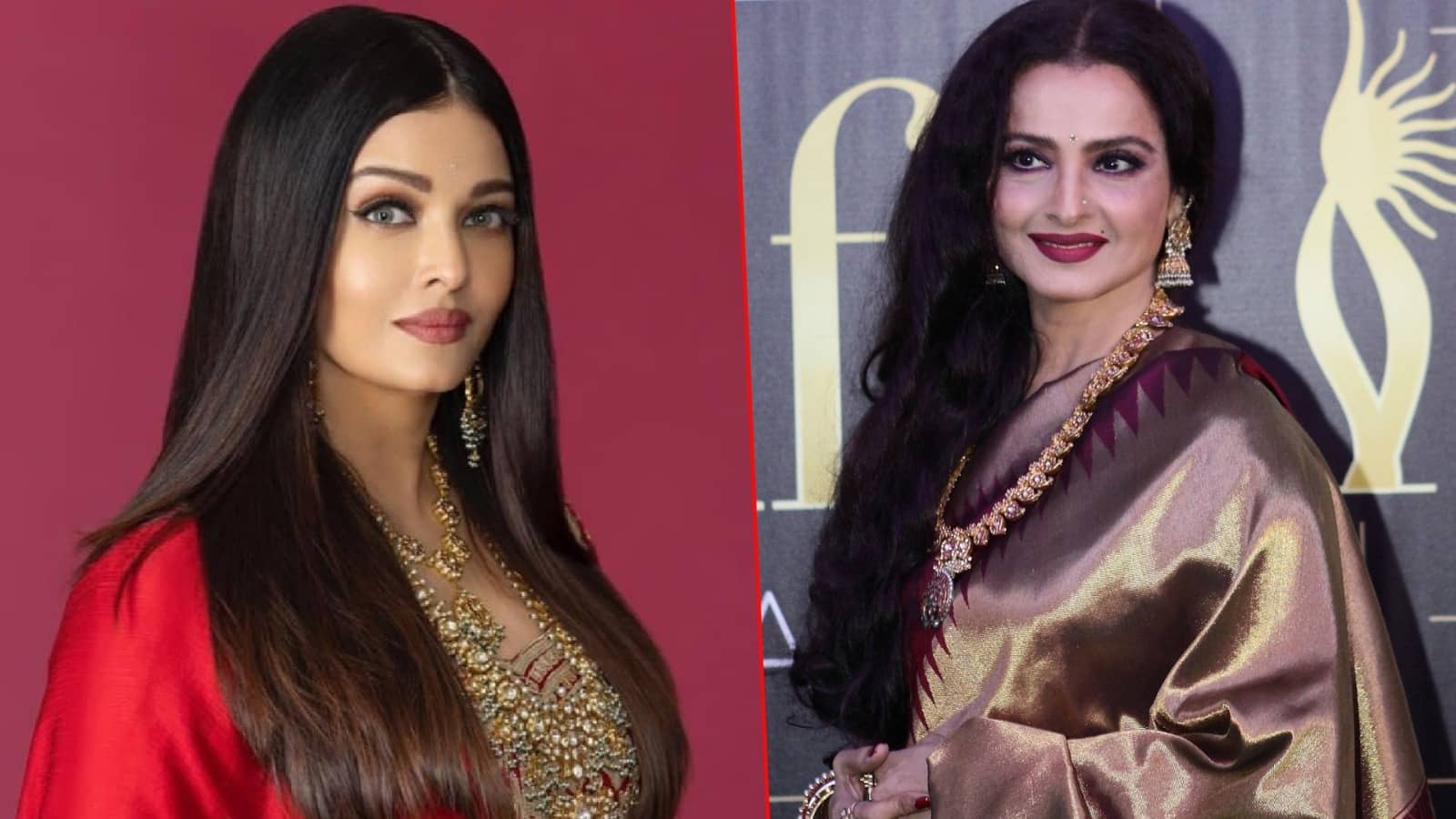 When Rekha Sent A Heartfelt Letter To Aishwarya Rai Bachchan, Saying ...