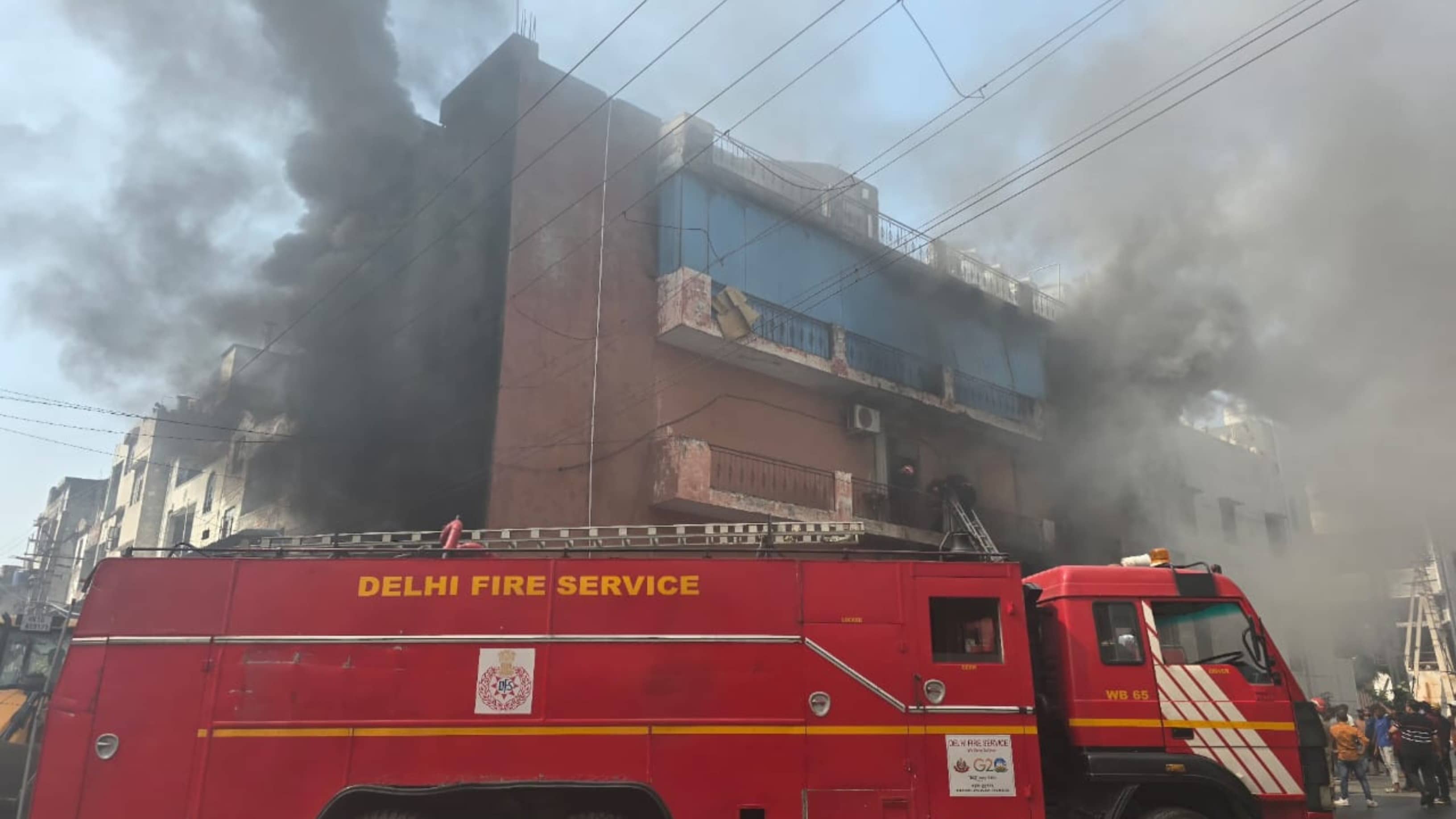 Fire Erupts in Factory in Delhi's Bawana Industrial Area, None Injured ...