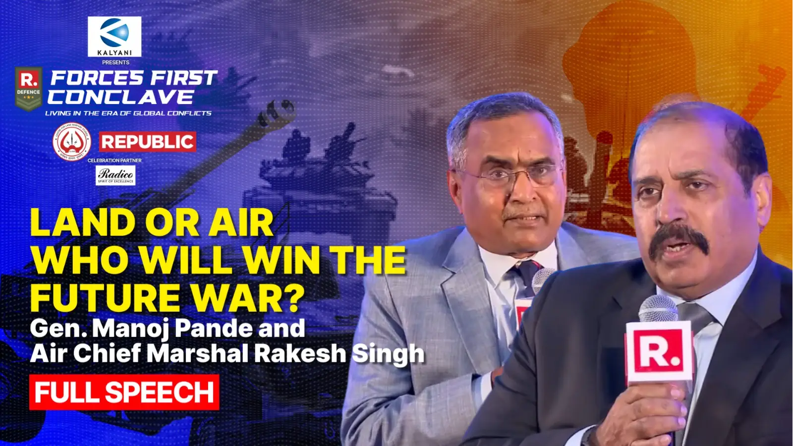 Watch: Former Chiefs Decode Modern Warfare – Gen. Pande & ACM Bhadauria ...