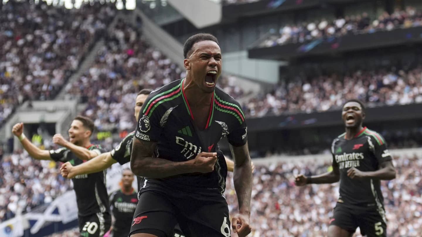 Arsenal Beat Spurs 1-0 To Take Home The Victory At The London Derby ...