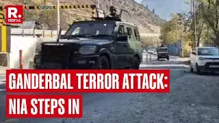 NIA Team Arrives At Terror Attack Site in J&K's Ganderbal After 7 ...