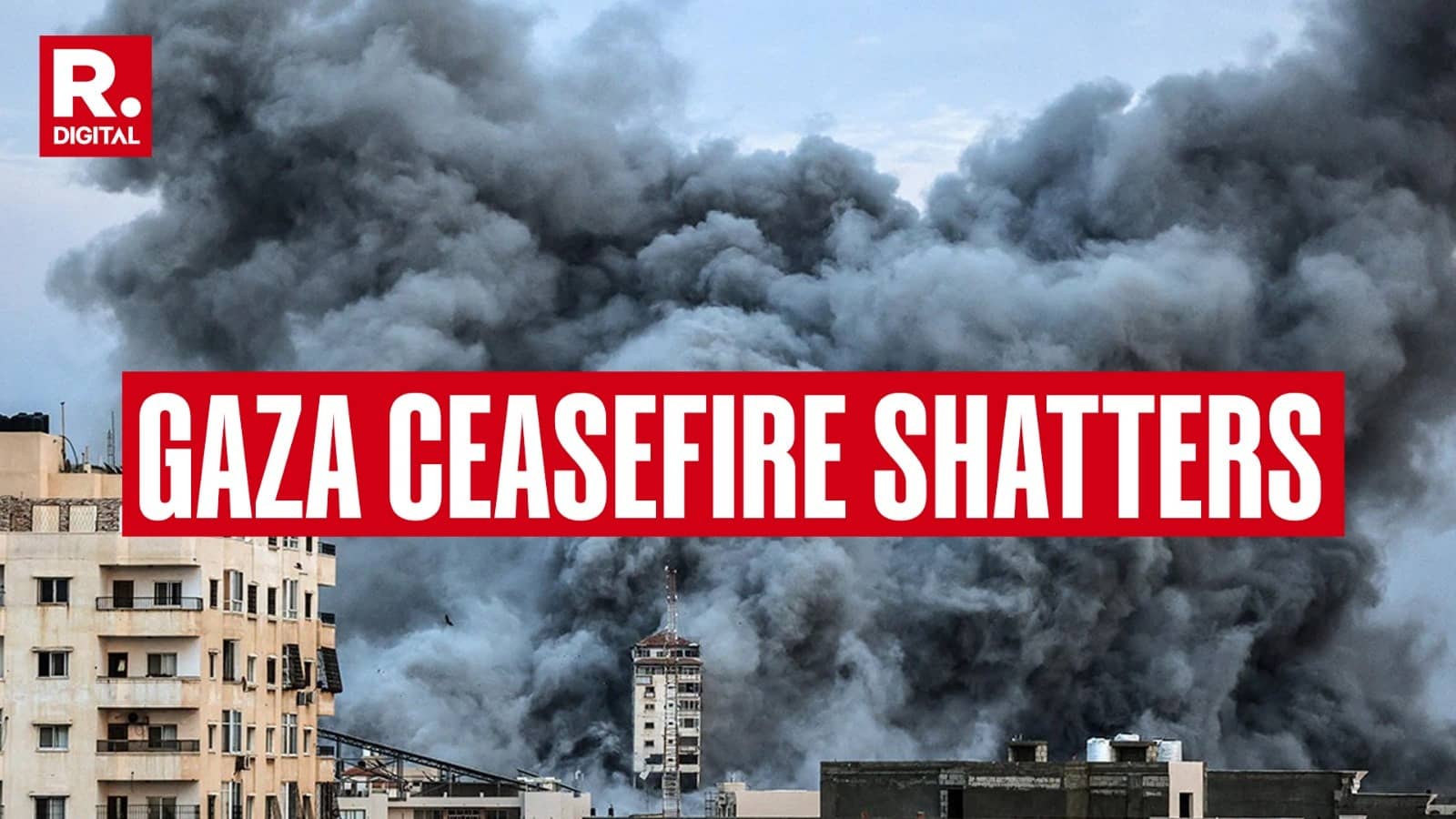 Hamas Says Truce 'Overturned' as Israel Carries Out 'Extensive Strikes ...