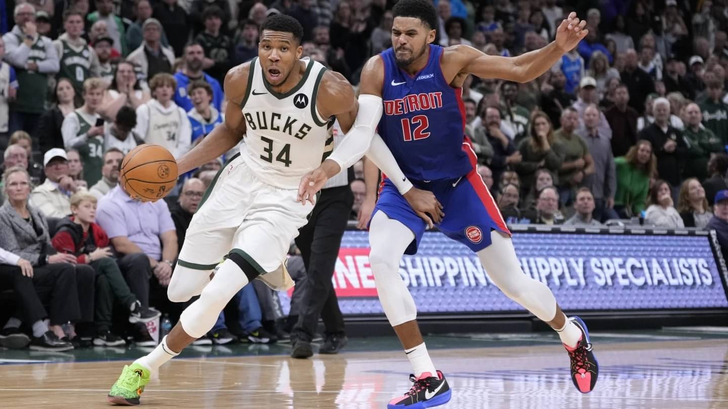 Antetokounmpo Scores 59 And Bucks Beat Pistons 127-120 In Overtime | Republic World