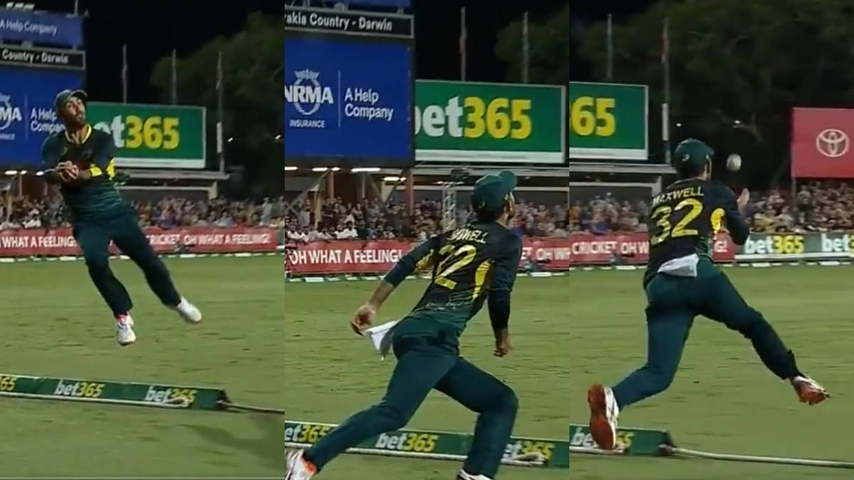 AUS vs SA T20I: Glenn Maxwell Pulls Off A Jaw-Dropping Boundary Rope ...