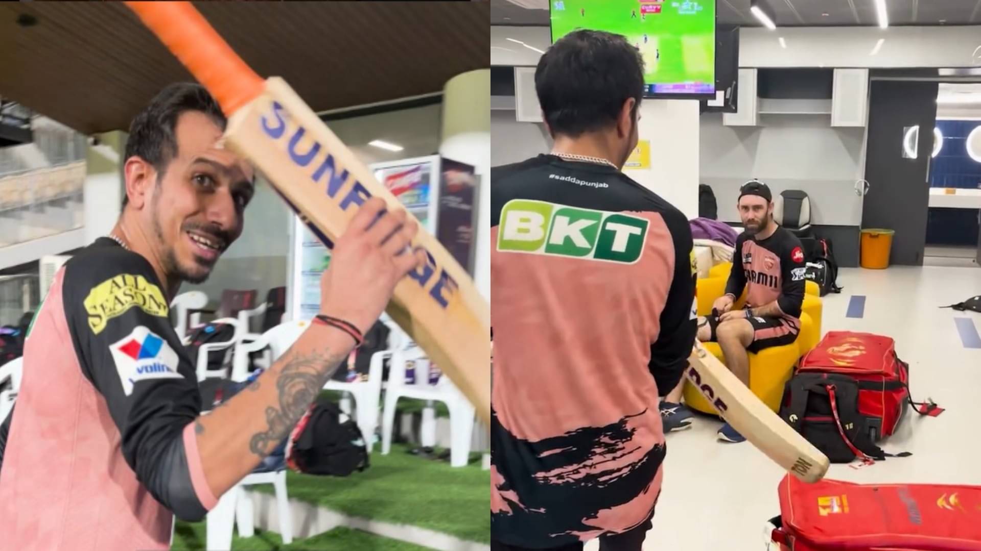 'You Get Subbed Out': Yuzvendra Chahal Receives MS Dhoni's Bat, But ...