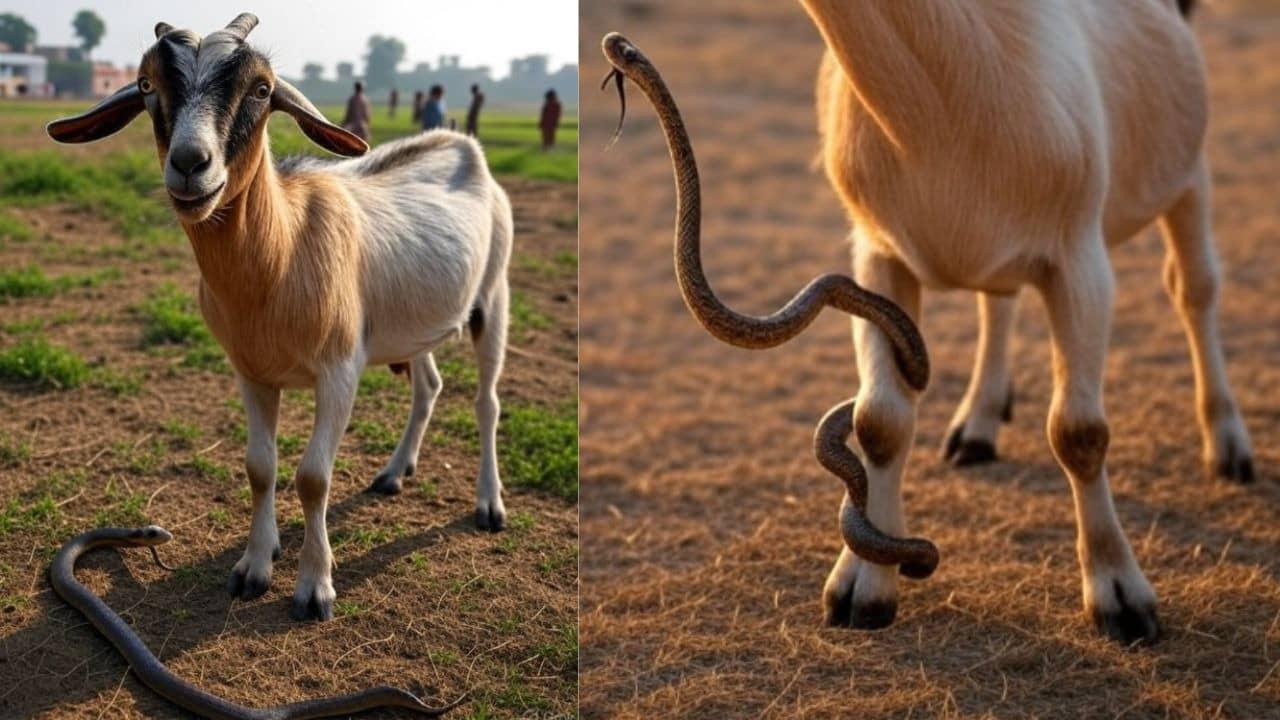 सांप के काटने के बाद छटपटा रही थी बकरी, महिला अस्पताल लेकर पहुंची; जाने ...