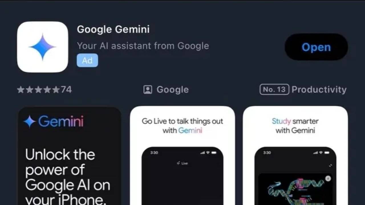 Google Gemini app launched for iPhone to take on AI-powered Siri | Republic World