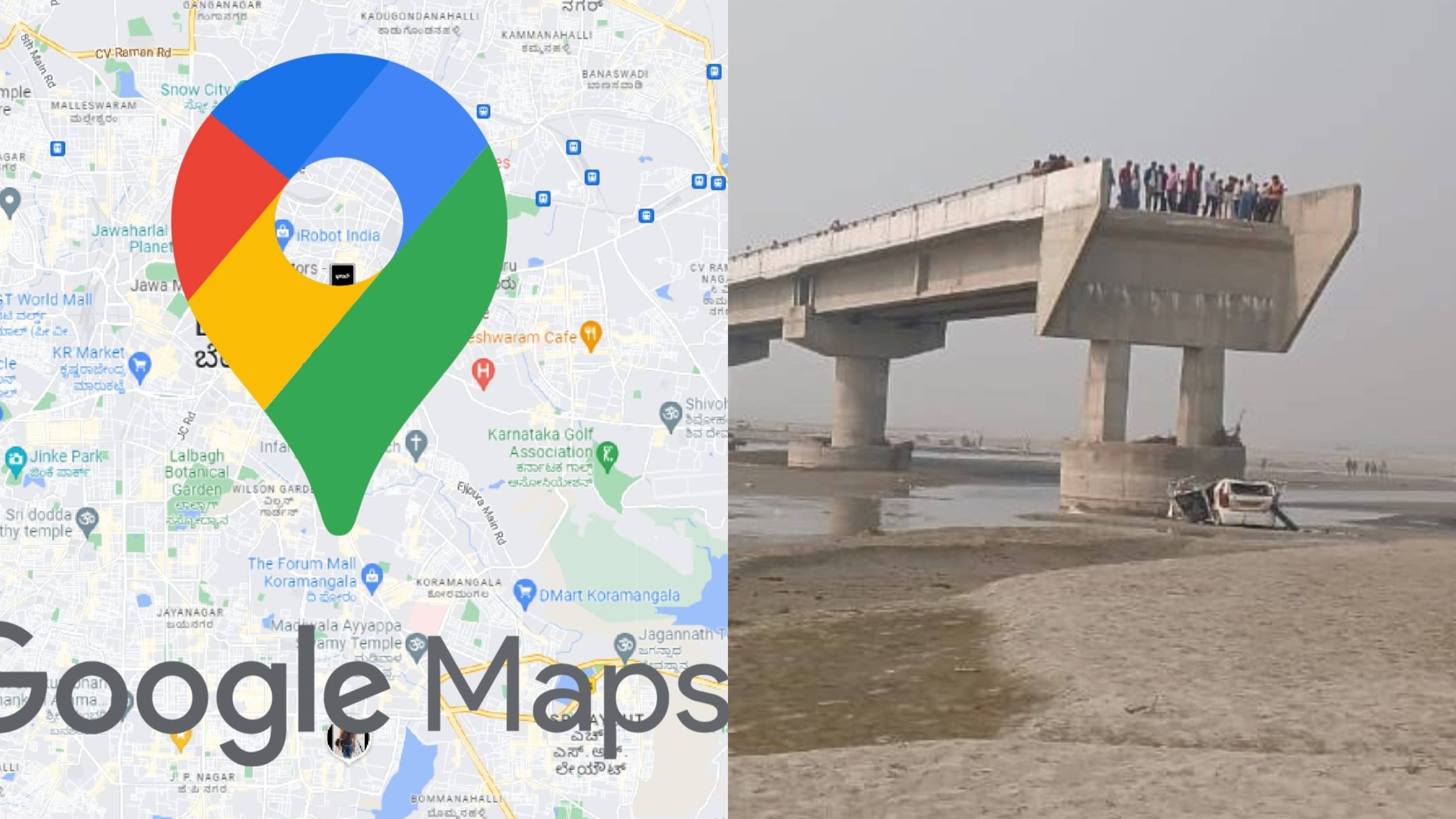 Google Maps Officials Booked After 3 Die as GPS Misleads Car to ...