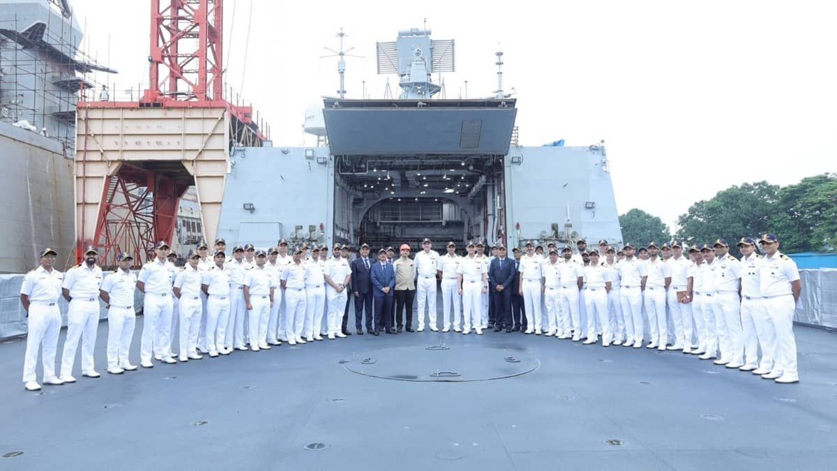 GRSE Delivers Stealth Frigate INS Himgiri To Indian Navy, Strengthens ...