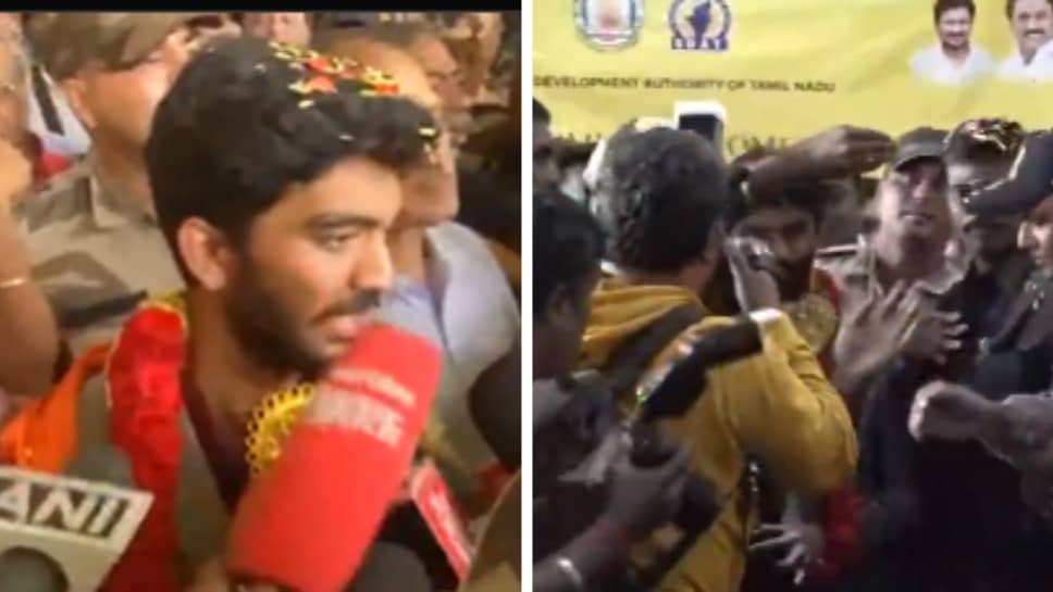 The Homecoming Of A Hero As Chess World Champion D Gukesh Returns Home ...